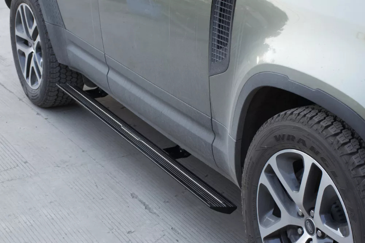 Land Rover Defender 90 110 Automatic Electric Power Side Step Running ...