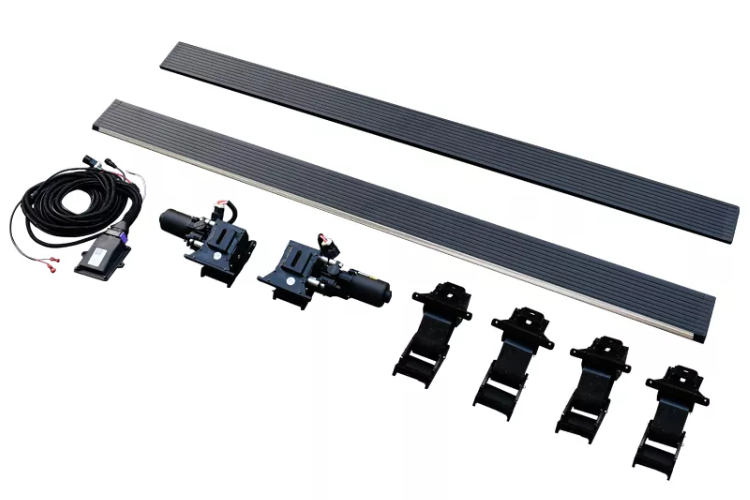 Jeep Wrangler JLU Sahara Rubicon Automatic Side Steps Running Boards ...