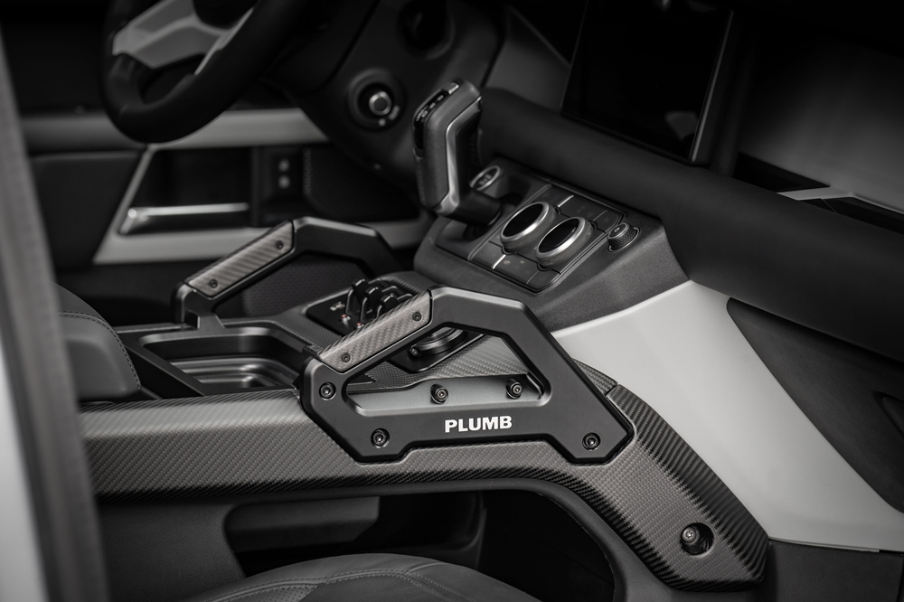 PLUMB Carbon Fiber Central Control Kit for 2020 Land Rover Defender 110 ...