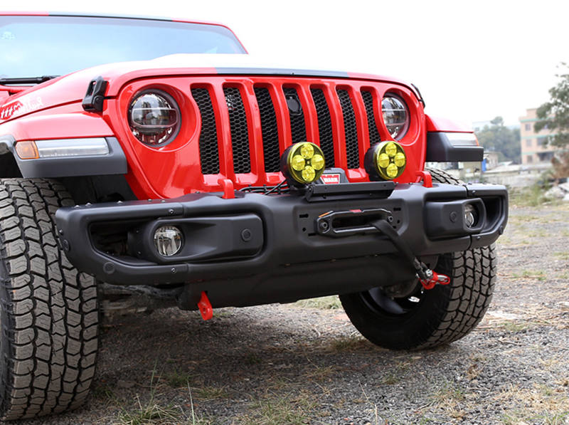 Mopar Rubicon Style Steel Front Bumper for Jeep Wrangler JL & Gladiator ...